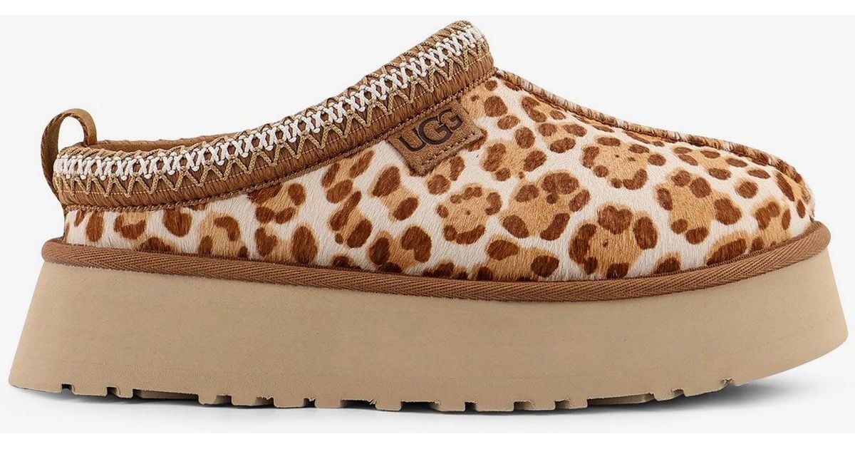 UGG Pony Skin W Tazz Sandals With in Brown | Lyst UK