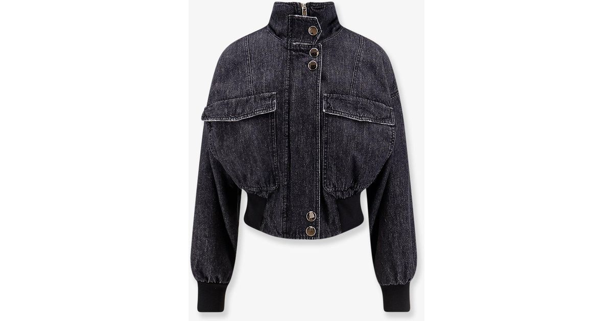 Stella Maxwell X Marella Denim Jacket in Blue | Lyst UK