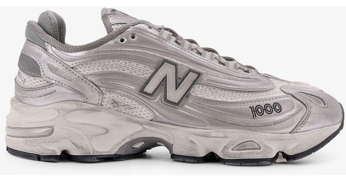 New Balance M1000 Sneakers in White for Men | Lyst
