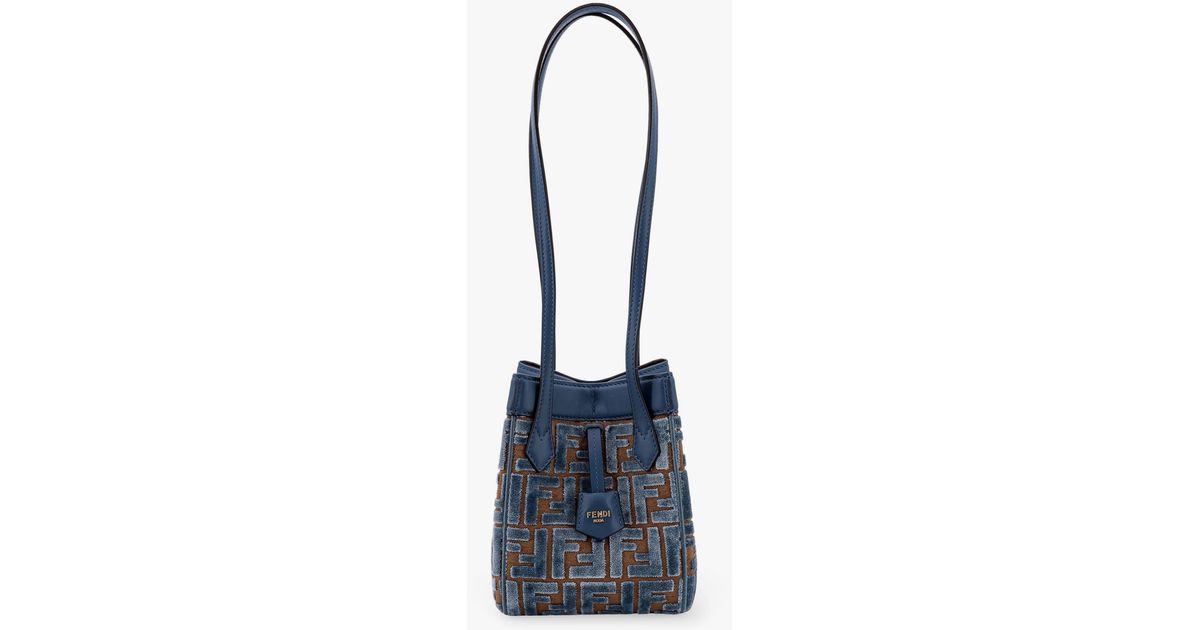 Fendi Origami Mini in Blue | Lyst