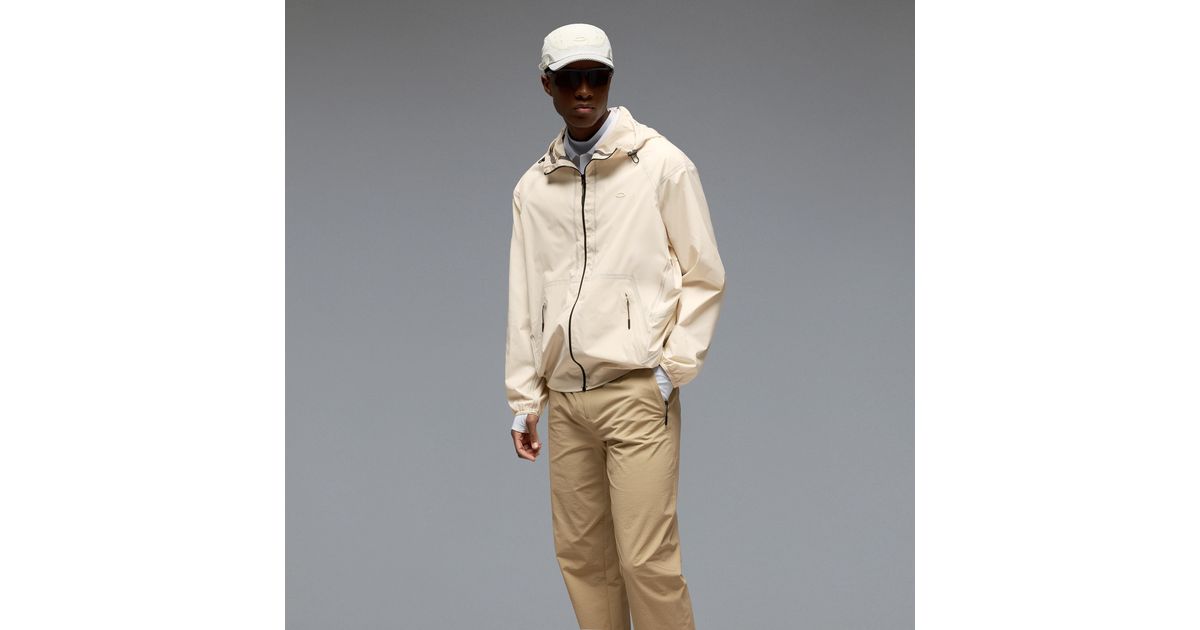 Oakley Fusion Windbreaker in Natural for Men | Lyst