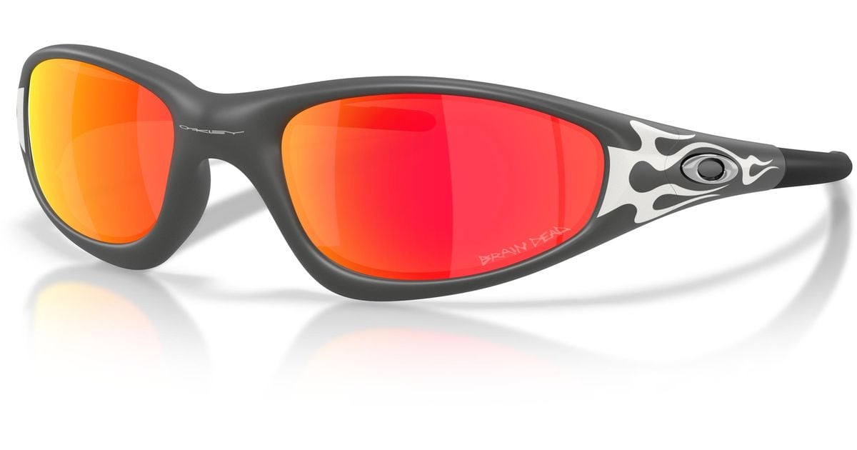 Oakley X Brain Dead Straight Jacket 99 Sunglasses - Color: Grey in ...