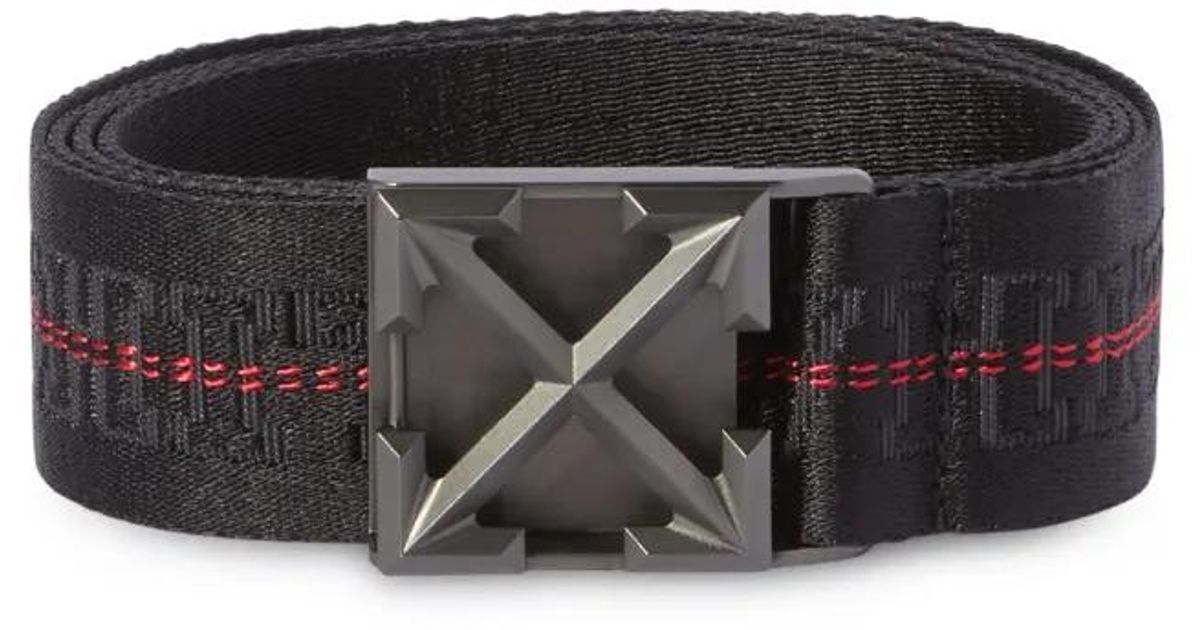 Off-White c/o Virgil Abloh Black Arrow Tape Belt for Men | Lyst