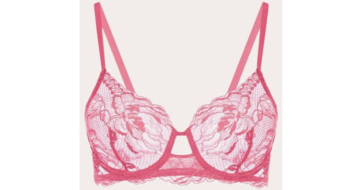 La Perla Brigitta Lace Underwired Bra in Pink | Lyst