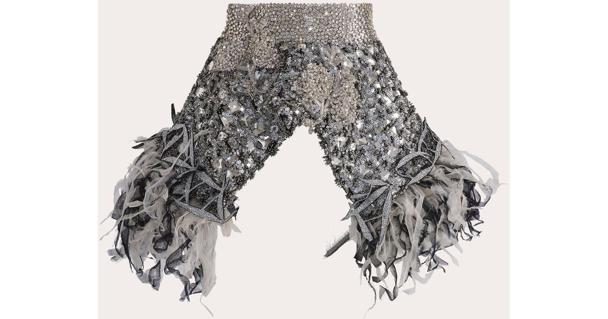 Maticevski Hemisphere Embellished Fringe Hip Yoke | Lyst