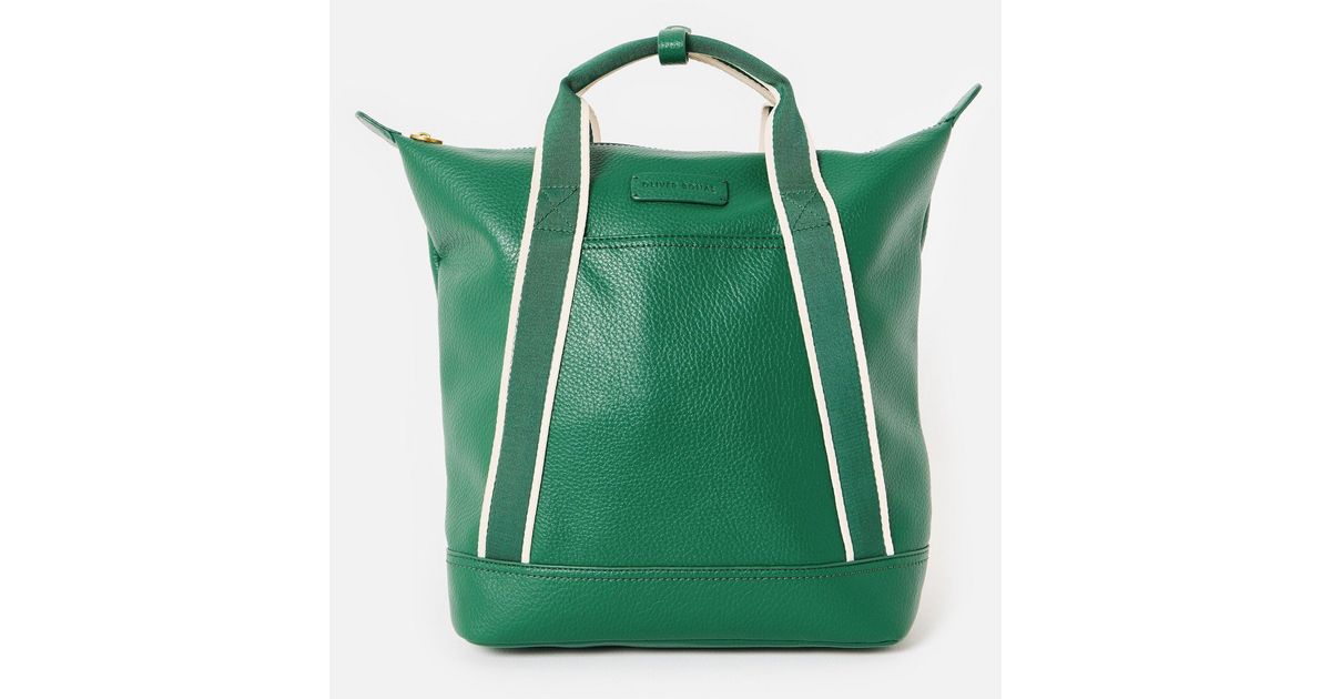 Oliver Bonas Emmie Slouch Backpack in Green | Lyst UK
