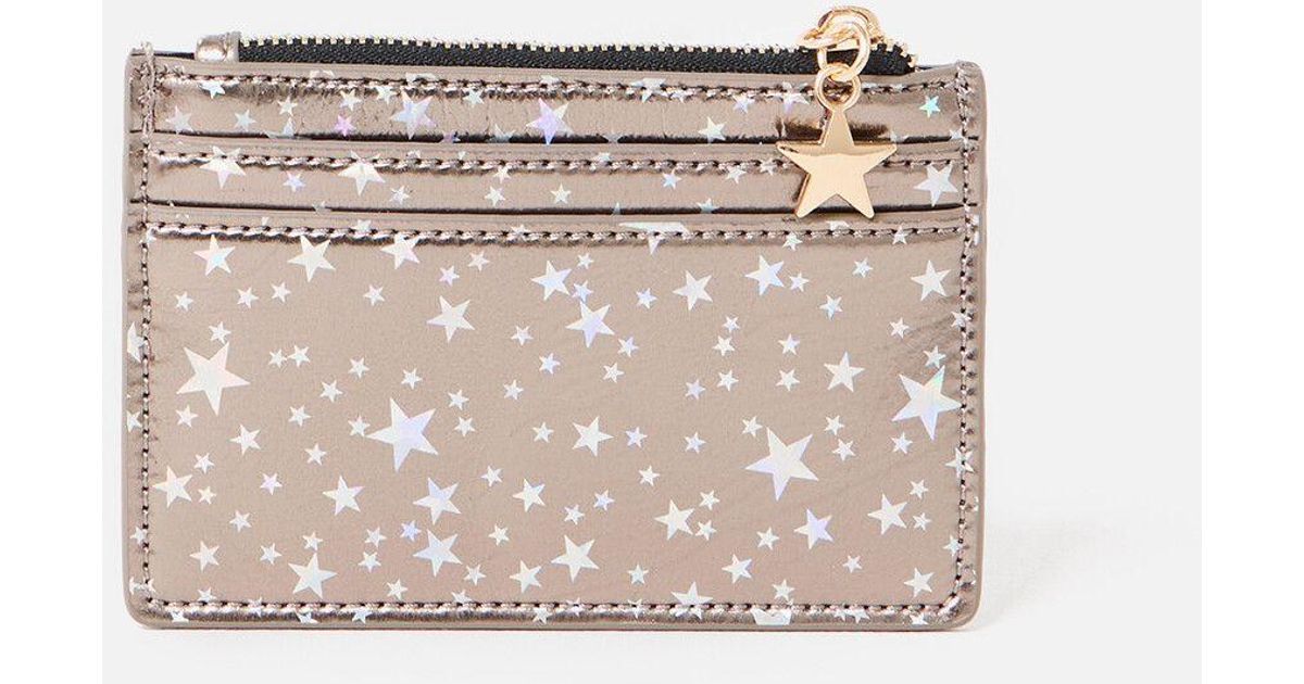 Oliver Bonas Mya Metallic Star Card Holder in White | Lyst UK