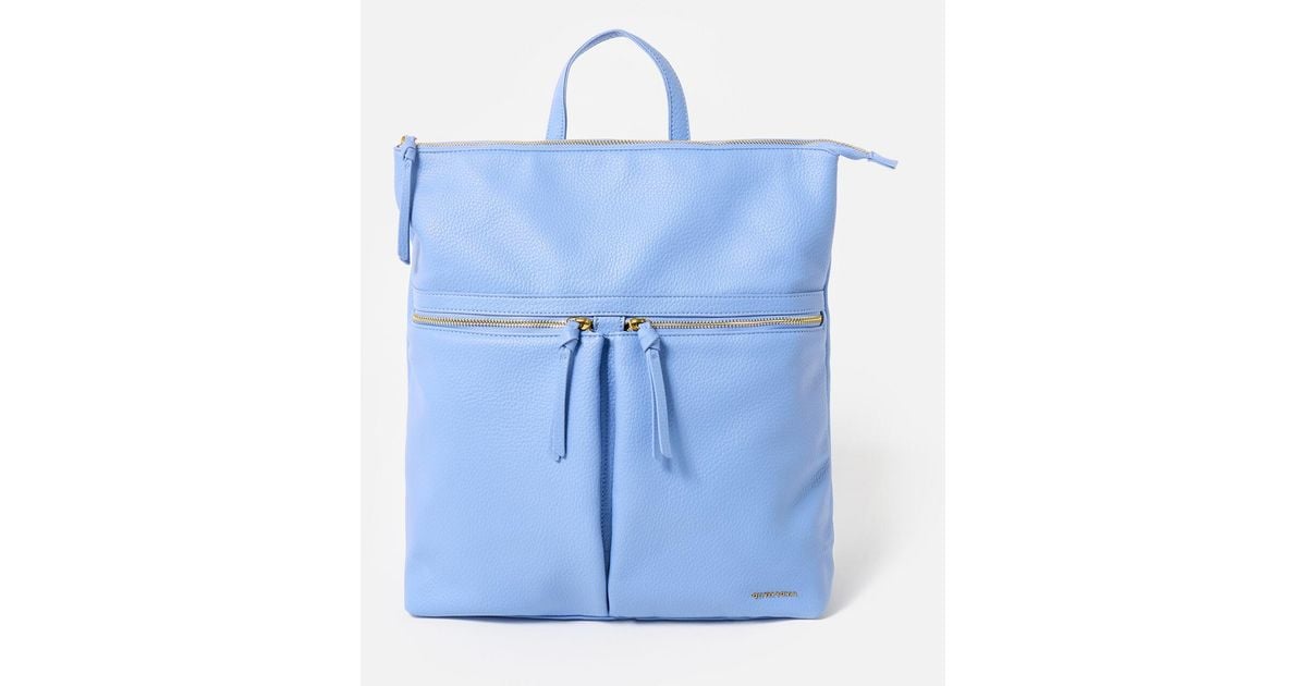 Oliver Bonas Anie Cornflower Backpack Large in Blue | Lyst UK