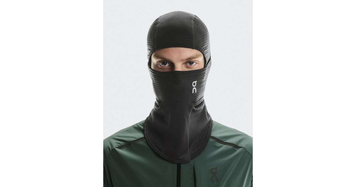 On Shoes Winter Run Balaclava in Black | Lyst UK