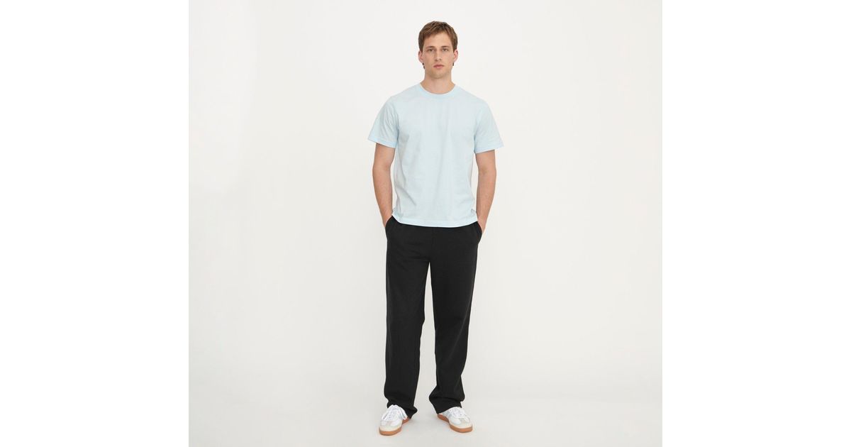 Organic Basics True Boxy Fit Tee in White for Men | Lyst