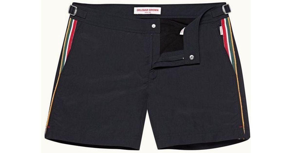 Orlebar Brown Orlebar Shorter-Length Concealed Ob Tape Swim Shorts in ...