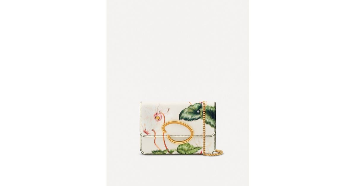 Oscar de la Renta Cyclamen-Printed O Pochette | Lyst