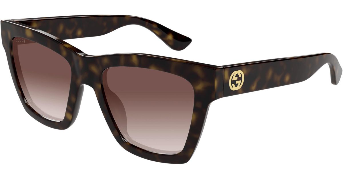 Gucci Sunglasses in Black | Lyst UK