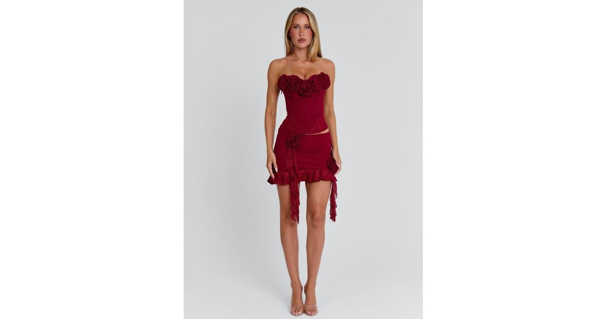 Outcast Evelane Top in Red | Lyst