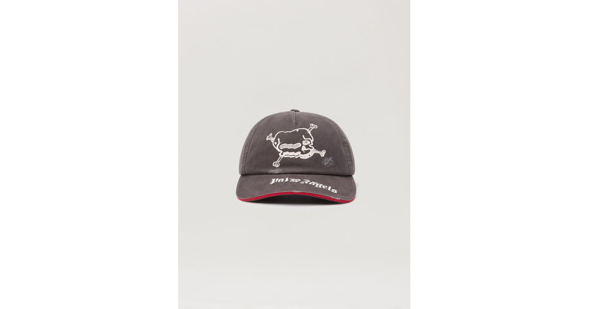 Palm Angels Skull Logo Cap for Men | Lyst UK