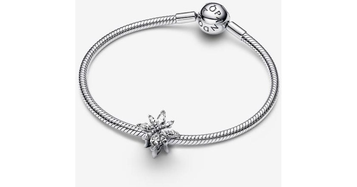 PANDORA Sparkling North Star Charm in Metallic | Lyst UK