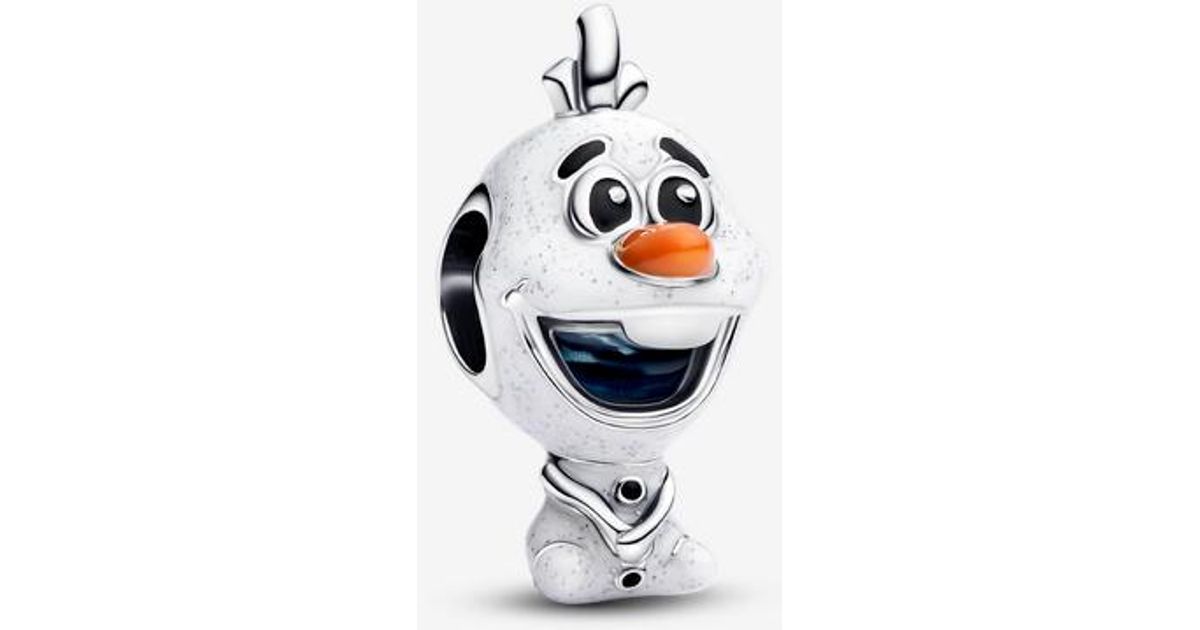 PANDORA Disney Frozen Olaf Charm in White | Lyst UK