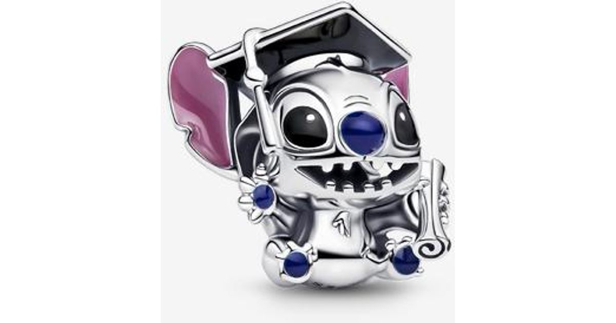 PANDORA Disney Stitch Graduation Charm in Blue | Lyst UK