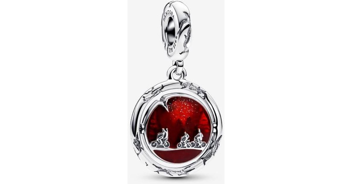 PANDORA Stranger Things Glow-In-The-Dark Upside Down Dangle Charm in ...