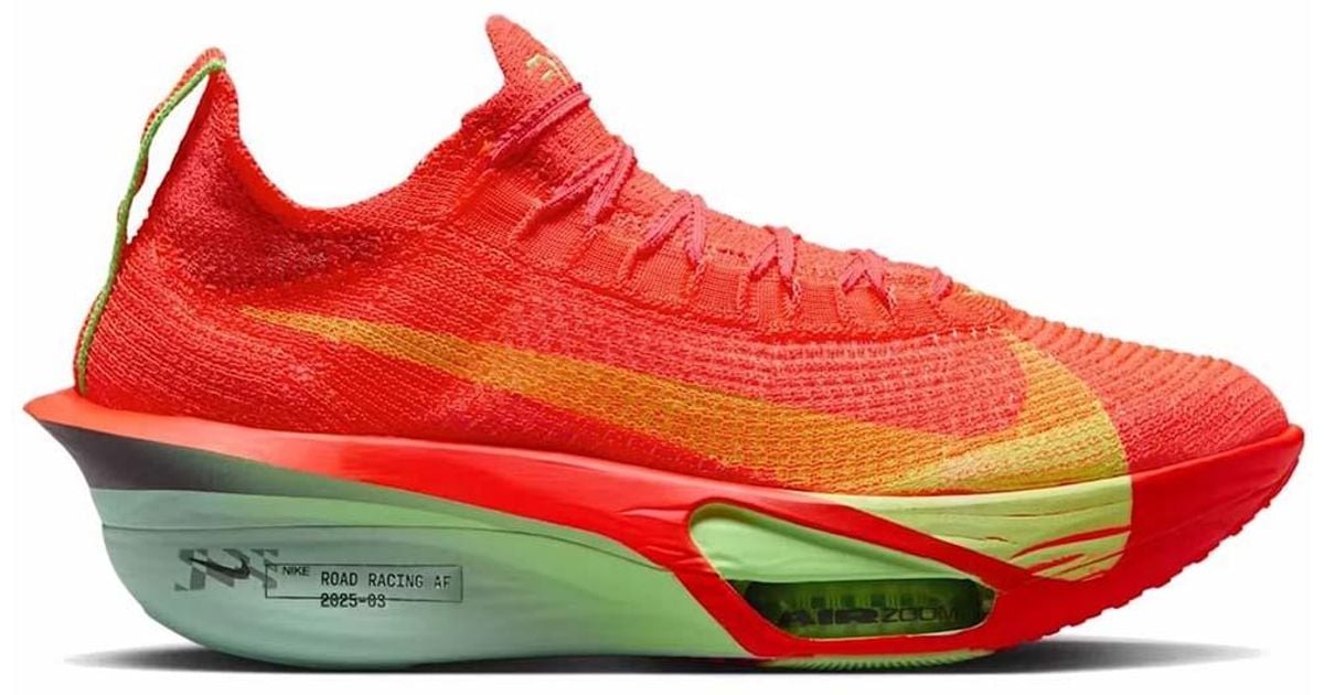 Nike Air Zoom Alphafly 3 in Red | Lyst