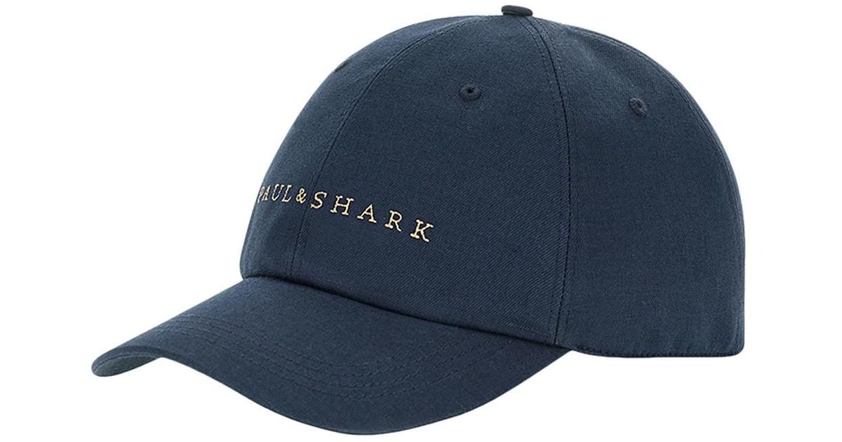 Paul & Shark Baseball Cap in Blue for Men | Lyst UK