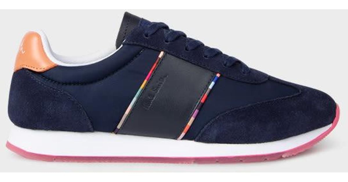 Paul Smith 'Booker' Trainers in Blue | Lyst