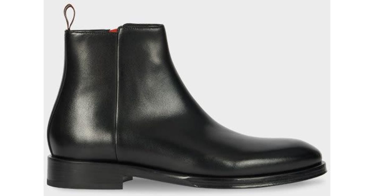 Paul Smith 'Bronson' Boots in Black for Men | Lyst UK