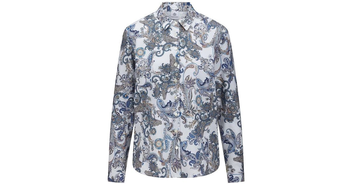 hammerschmid Bluse Regina in Blau | Lyst DE