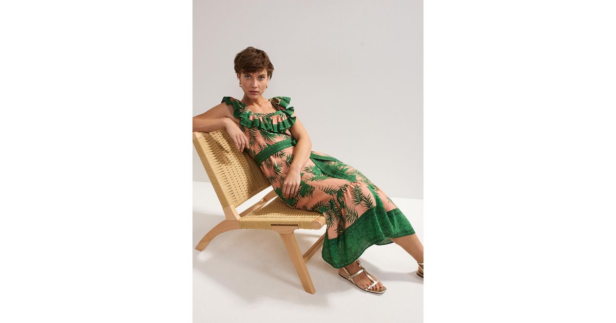 Phase Eight Sandra Midi Dress in Green | Lyst UK