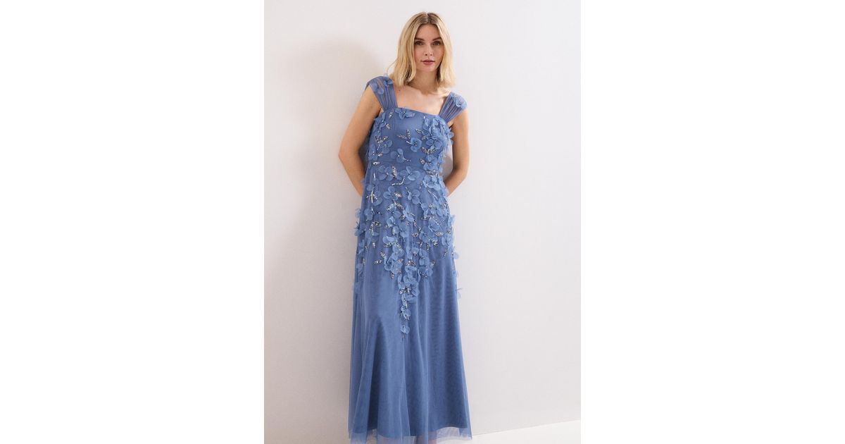 Phase Eight Petite Azera Dress in Blue | Lyst UK