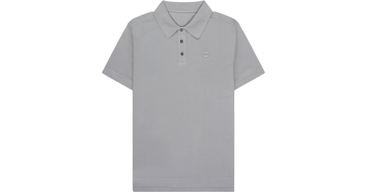 Canada Goose Beckley Stratus Polo in Grey for Men | Lyst UK