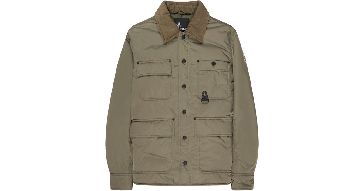 Moncler Waterton Down Field Jacket in Green for Men | Lyst UK