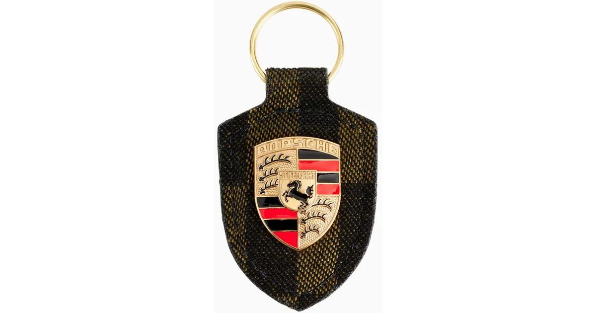 Porsche Lifestyle Crest Key Ring – 911 Spirit 70 in Black | Lyst UK
