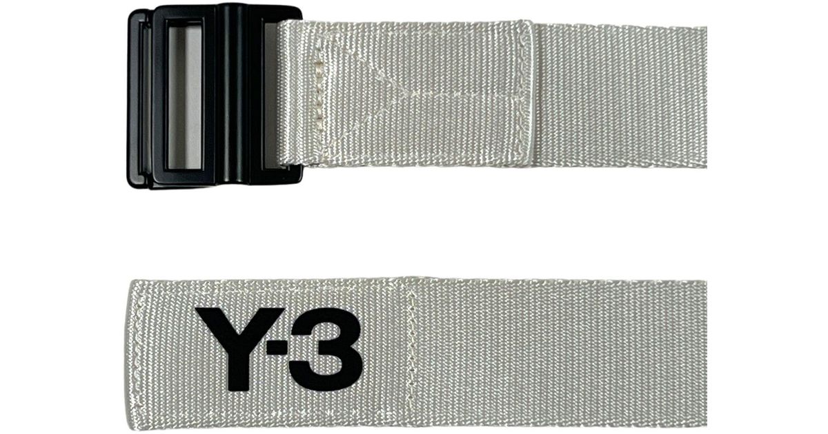 adidas Originals Y-3 H63102 Cl L Belt L in Metallic for Men | Lyst