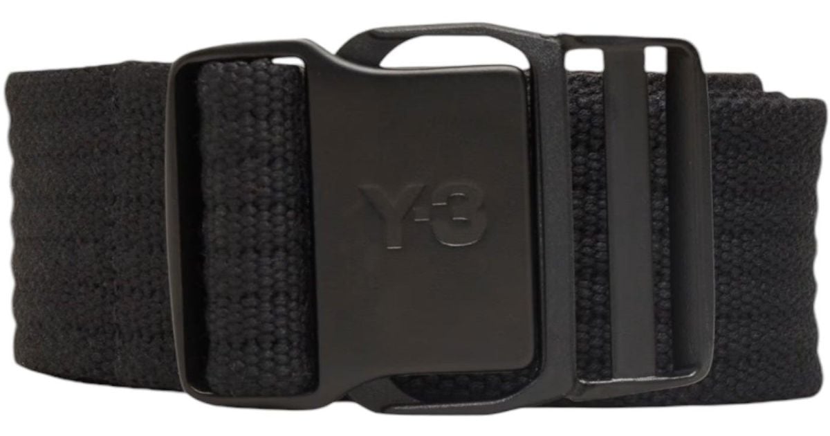 adidas Originals Y-3 Iu4623 Y-3 Belt in Black for Men | Lyst