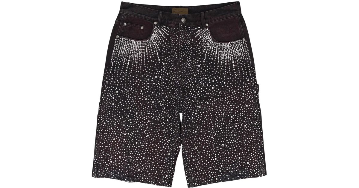 BIRTH OF ROYAL CHILD Bc24Sssp02 Diamond Jorts in Black for Men | Lyst