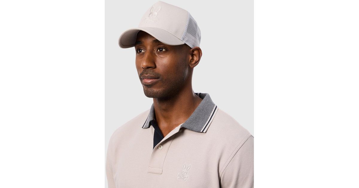 Psycho Bunny Malton Trucker Cap for Men | Lyst