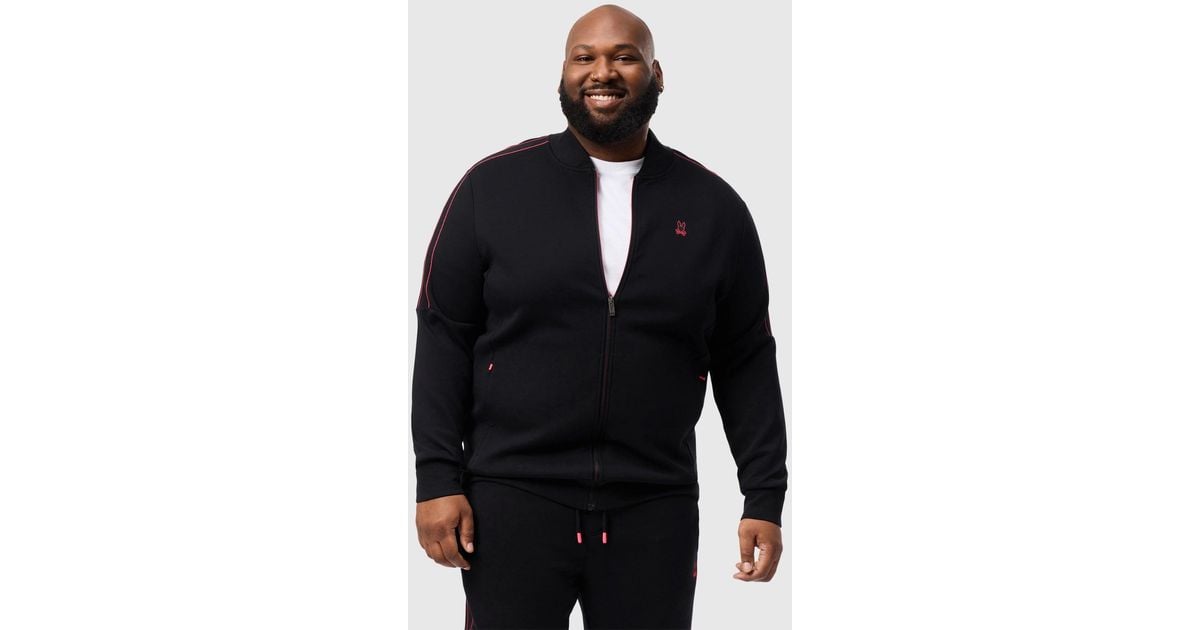 Psycho Bunny Big And Tall Travis Track Jacket in Blue for Men | Lyst