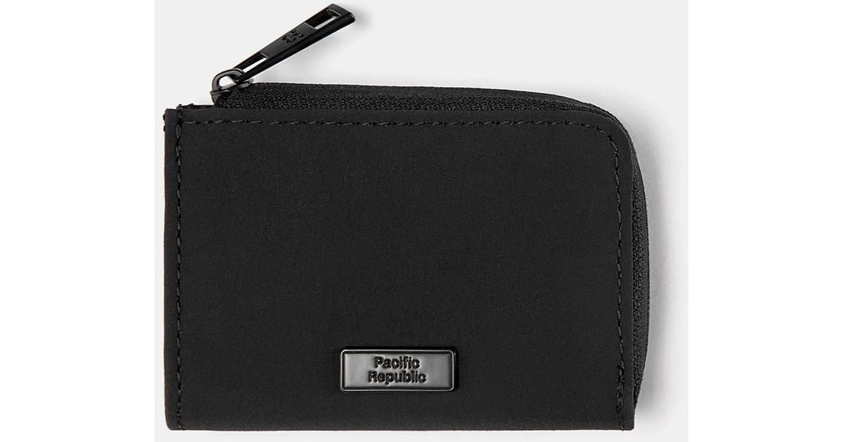 Pull&Bear Nylon Coin Purse in Black | Lyst UK