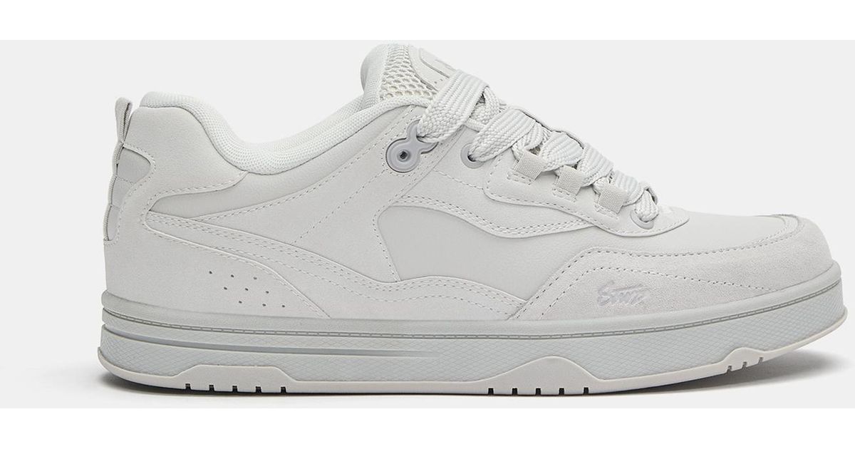 Pull&Bear Stwd Multi-Piece Skate Trainers in White for Men | Lyst UK
