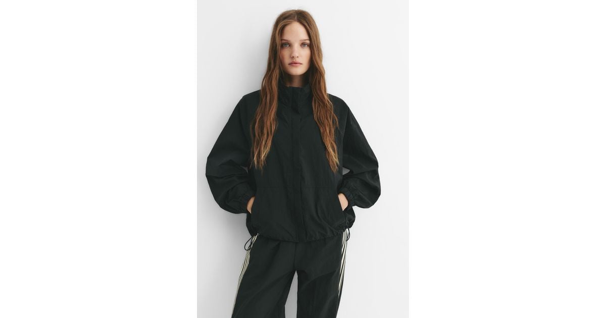 Pull&Bear Lightweight Stwd Jacket in Black | Lyst UK
