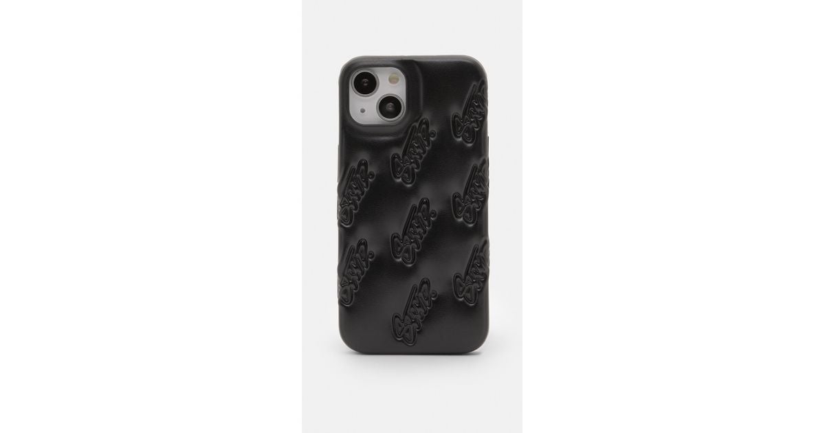 Pull&Bear Stwd Quilted Iphone Case in Black for Men | Lyst UK