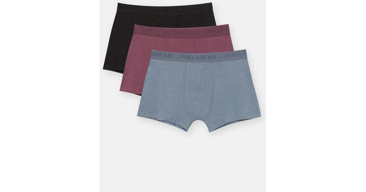 Pull&Bear 3-Pack Of Boxers for Men | Lyst UK