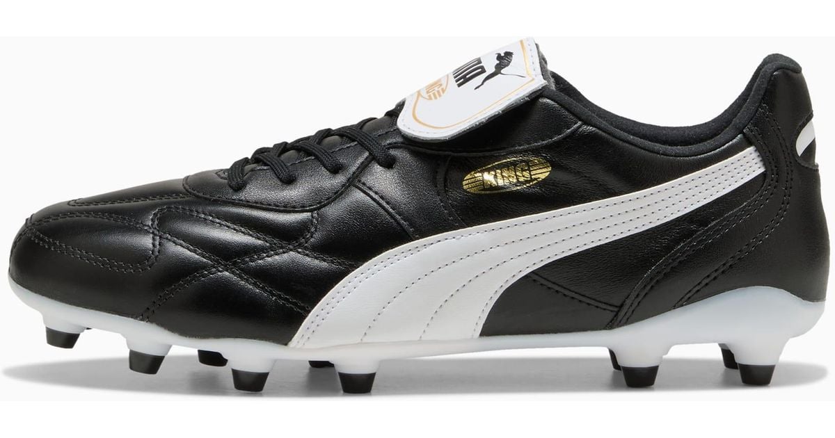 PUMA King Top Fg/Ag Football Boots in Black for Men | Lyst UK