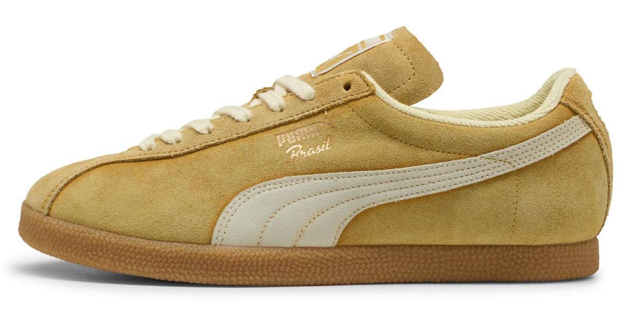 PUMA Brasil The Neverworn V Sneakers in Yellow | Lyst