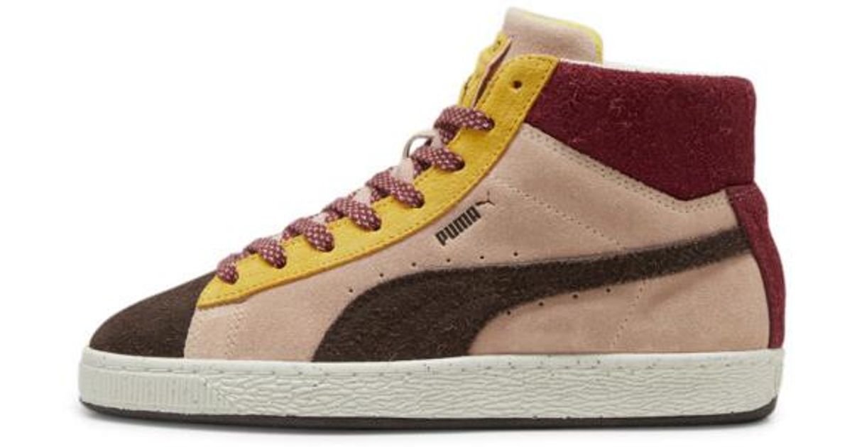 PUMA X Lemlem Suede Sneakers in Brown | Lyst