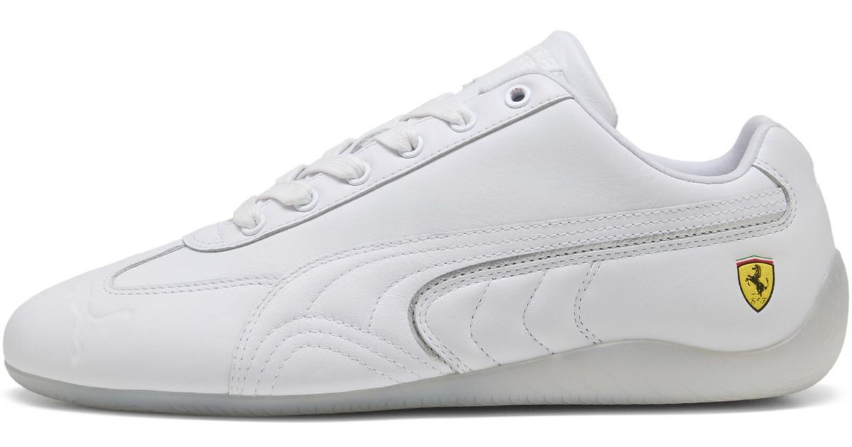 PUMA Scuderia Ferrari Speedcat Miami Sneakers in White | Lyst