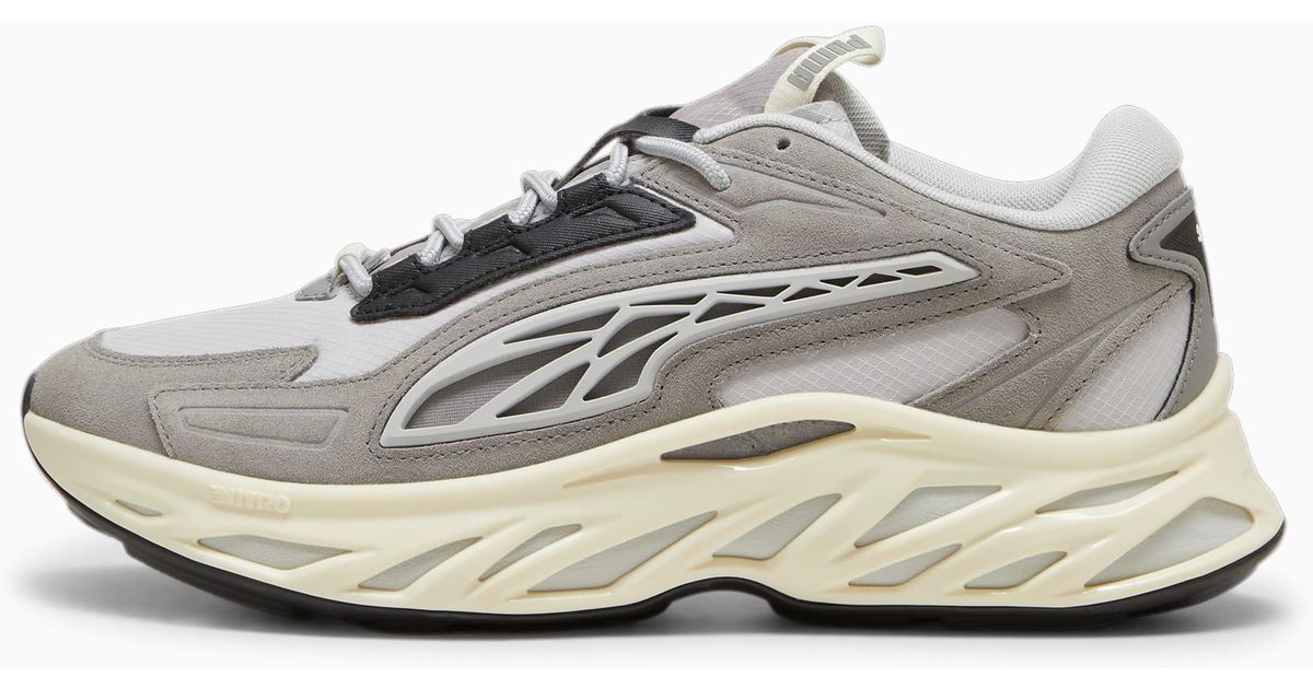 PUMA Exotek Nitro Earthy Sneakers in White | Lyst UK