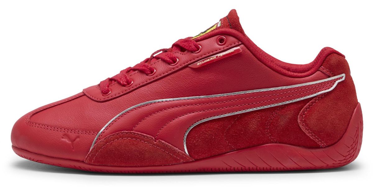 PUMA Scuderia Ferrari Speedcat Sneakers in Red for Men | Lyst