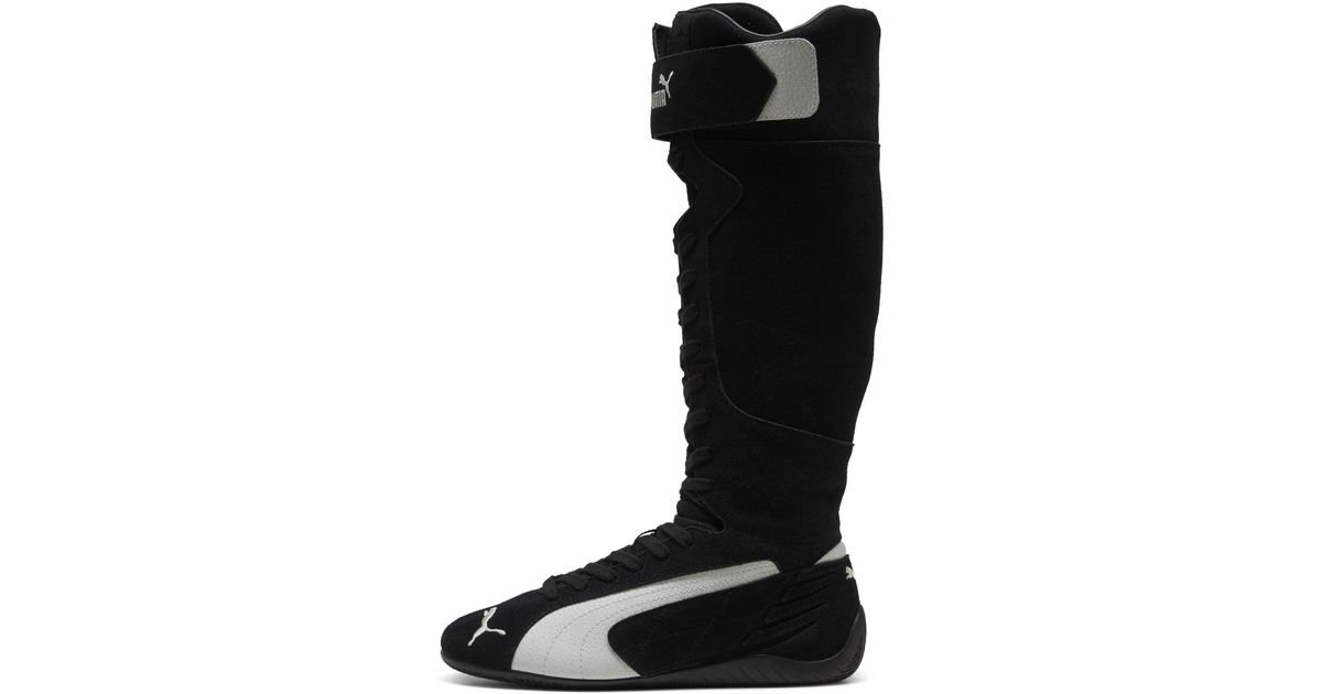 PUMA Speedcat Boot Knee-High Boots in Black | Lyst